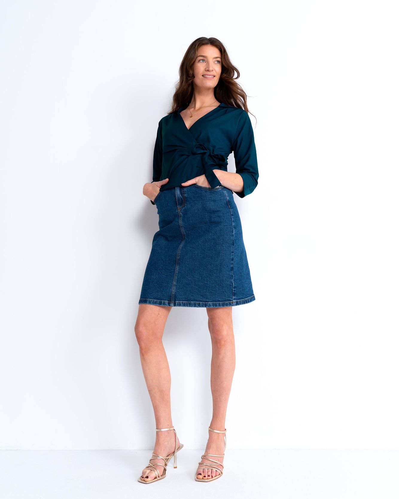 Darla Denim Skirt