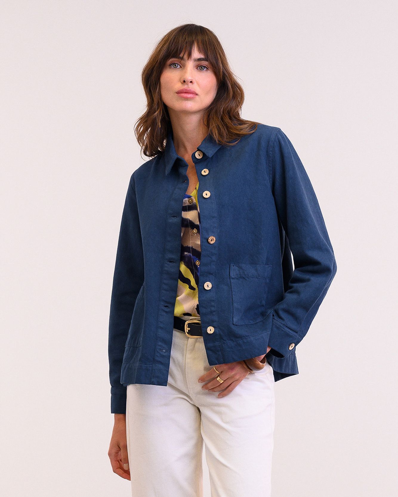 Celtic Cotton Twill Pleat Back Jacket