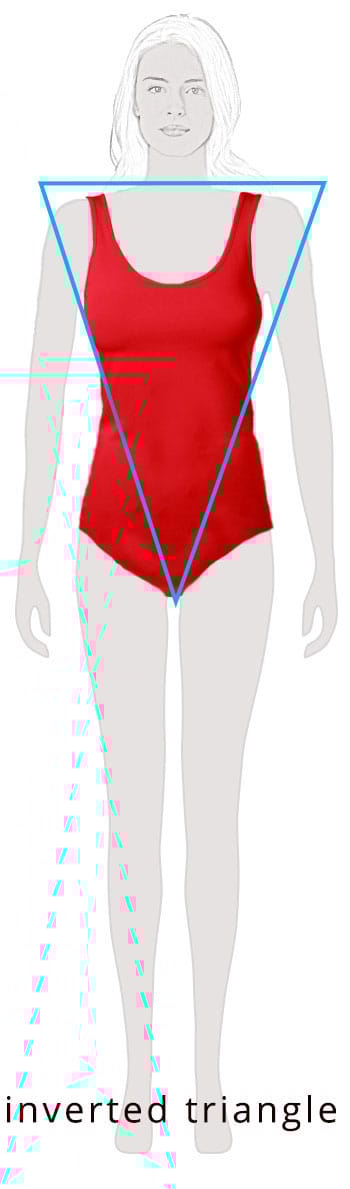 Inverted triangle shape: everything you need to know