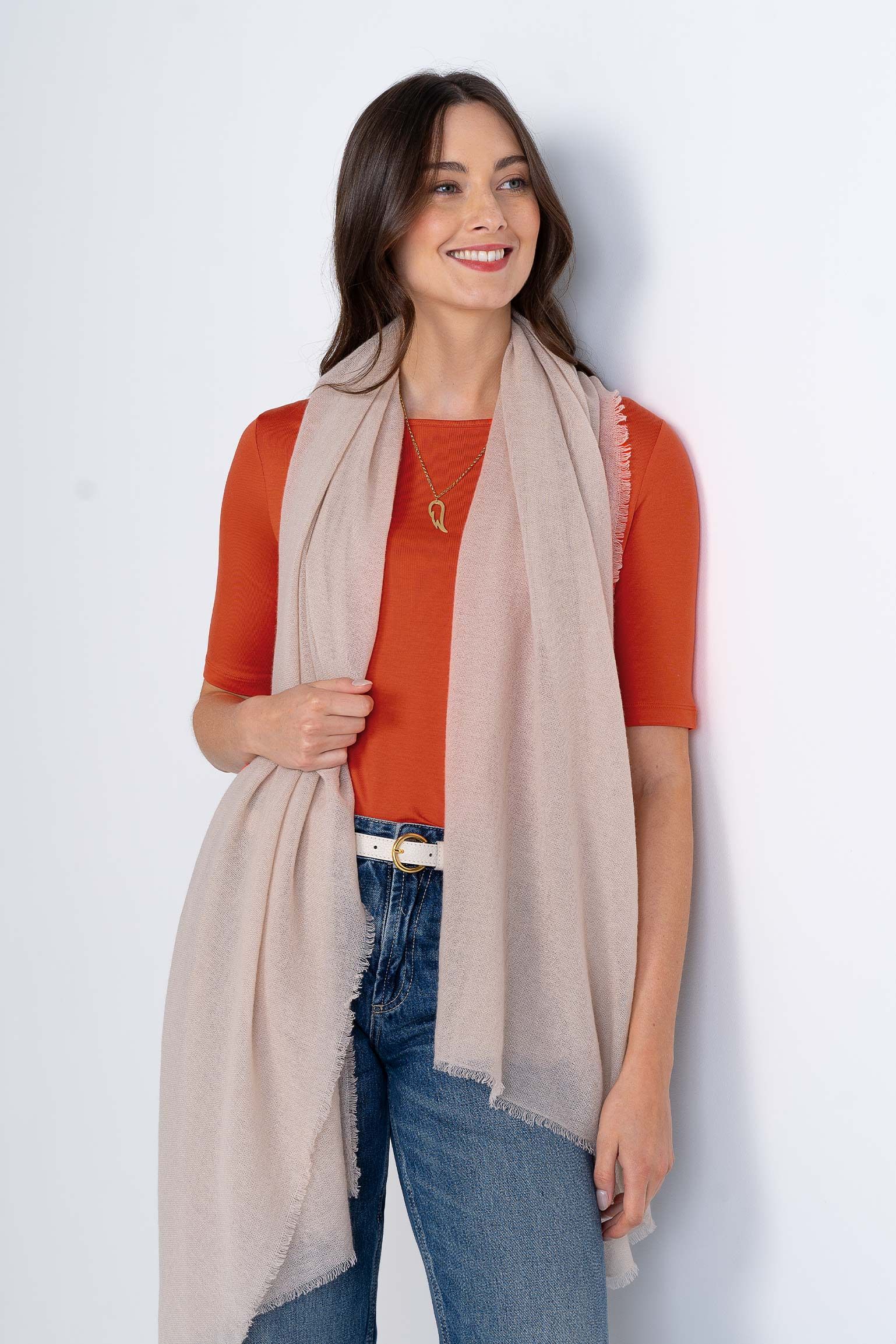 Cashmere Gauze Stole