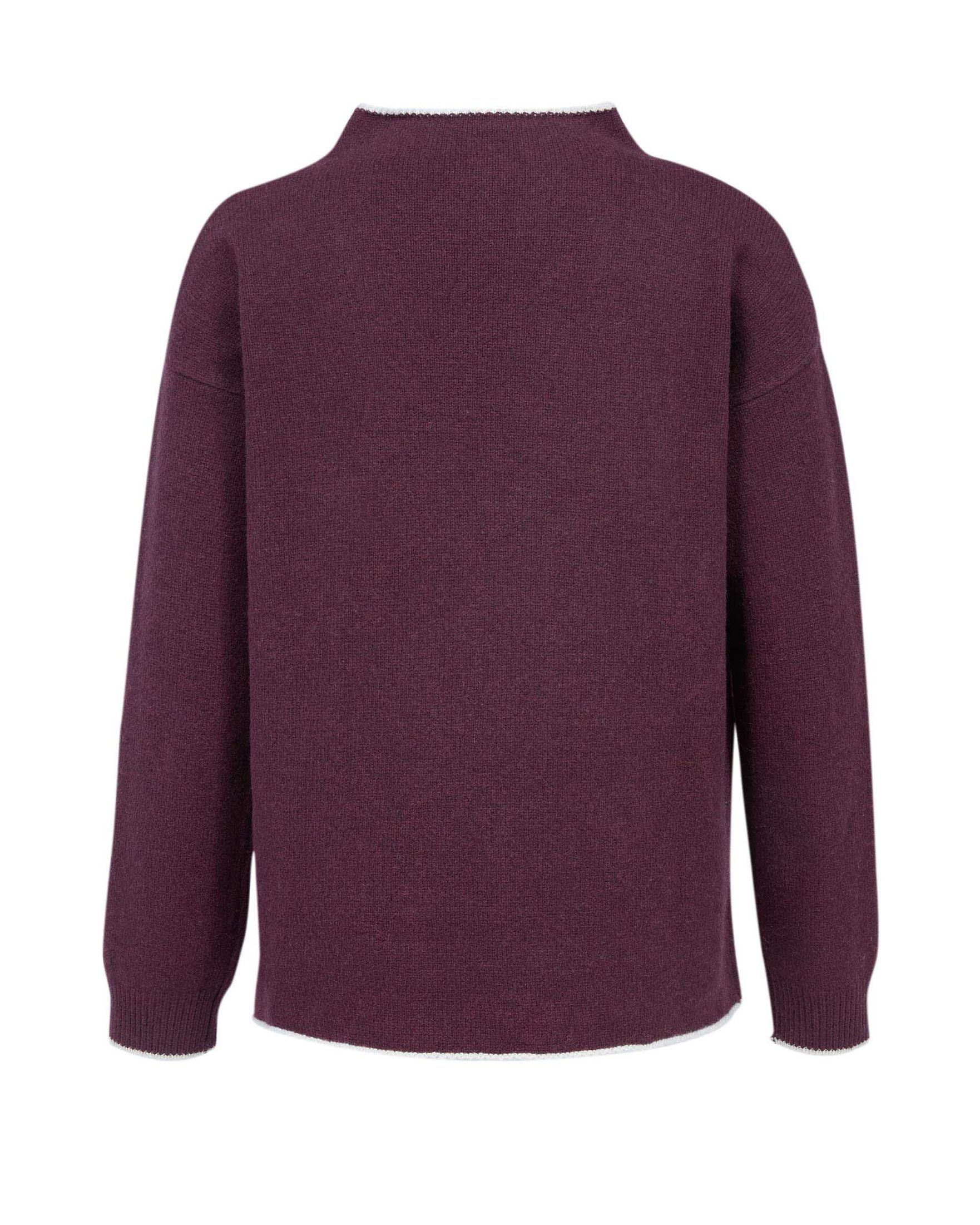 Celtic Felted Funnel Neck Jumper