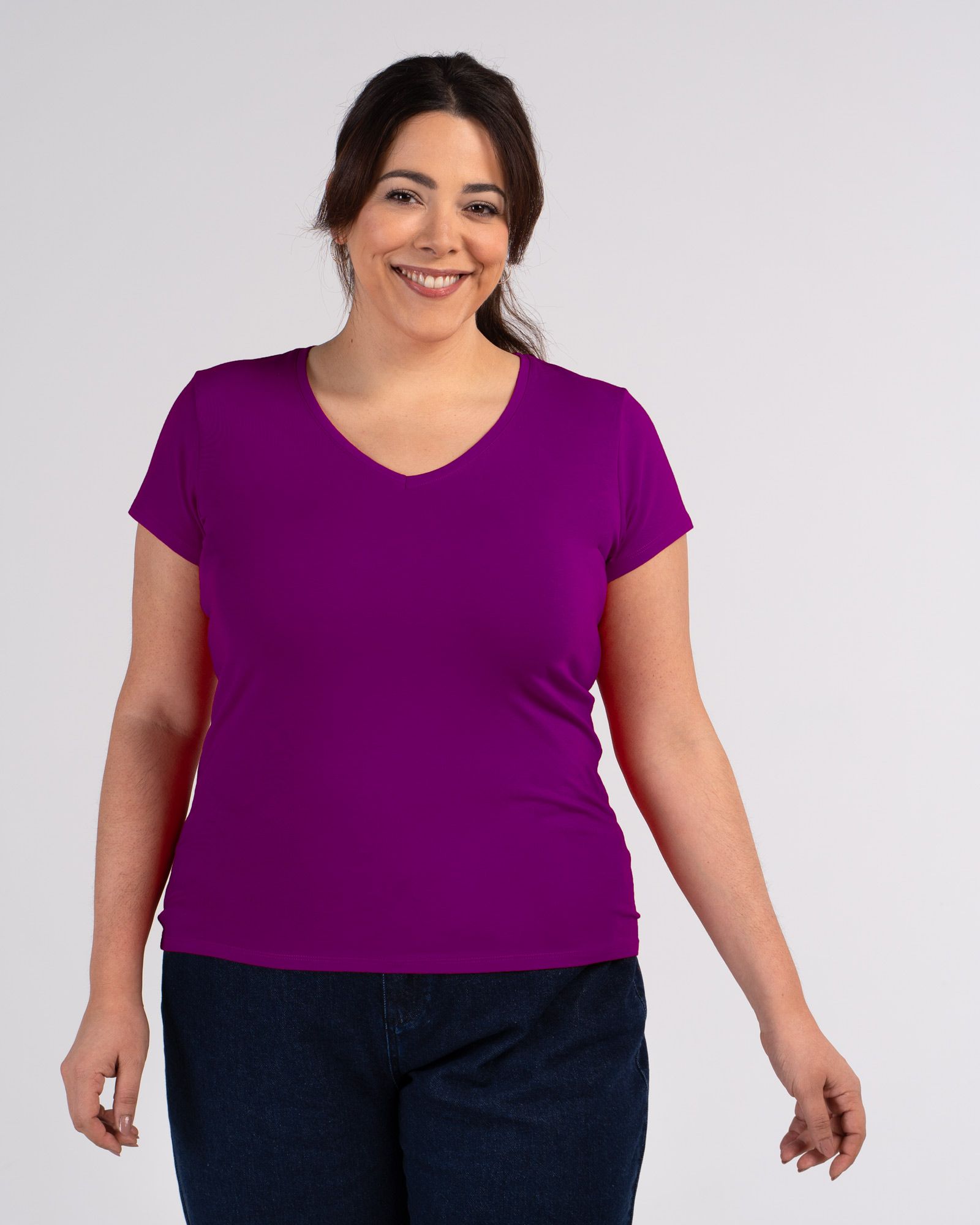 Everyday Cotton V Neck