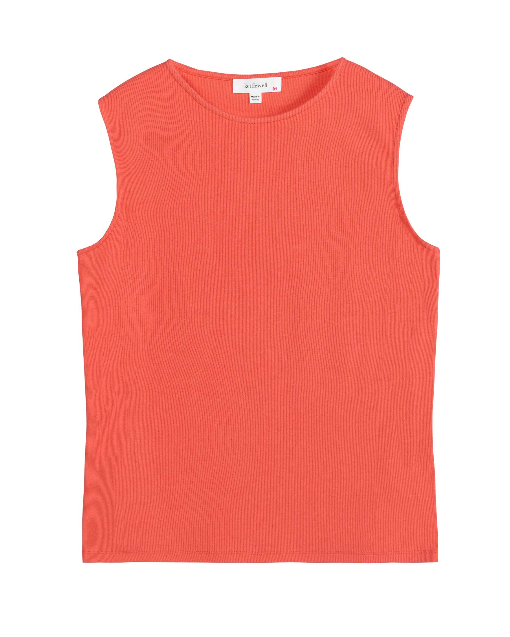 Sleeveless Rib Tee