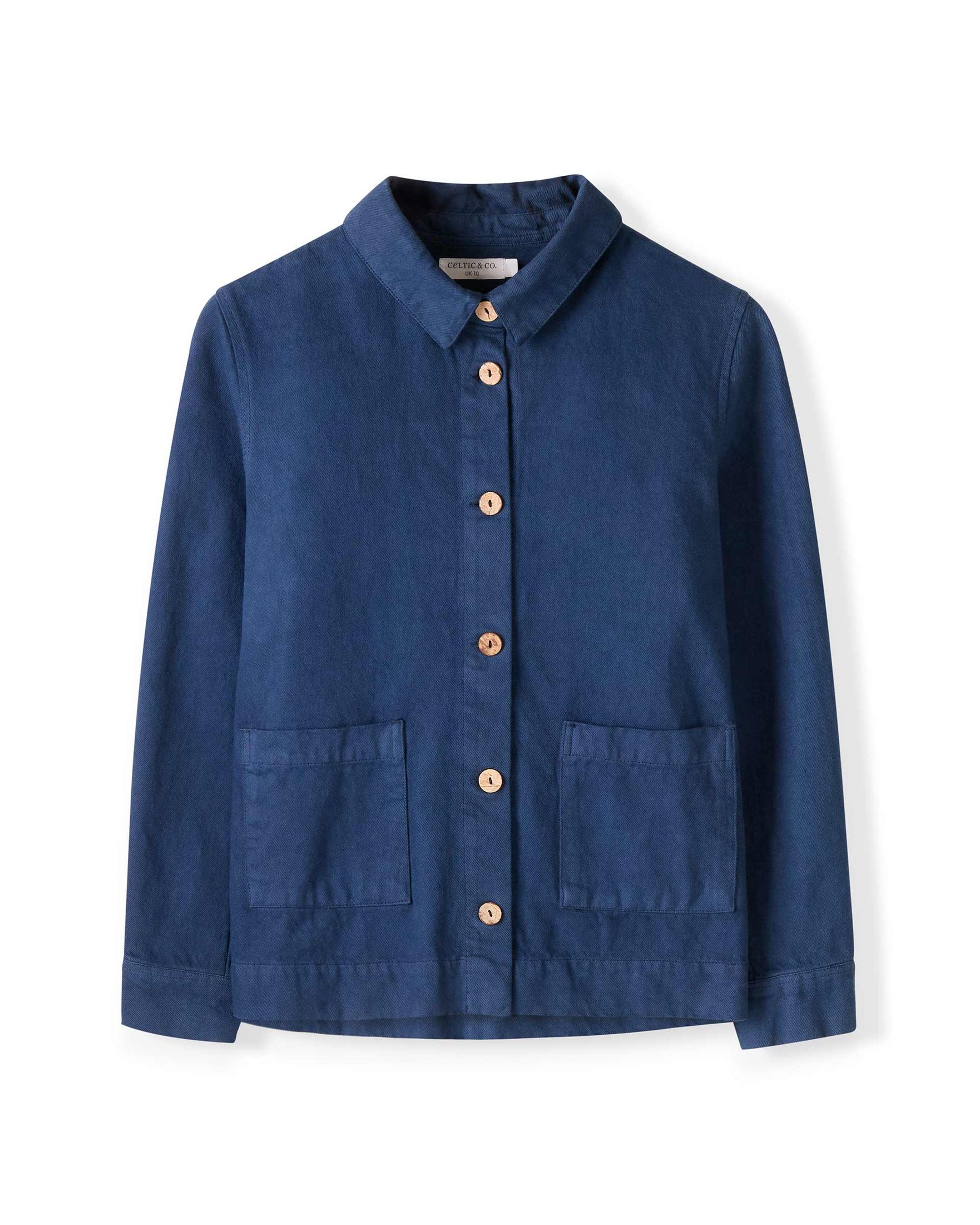 Celtic Cotton Twill Pleat Back Jacket