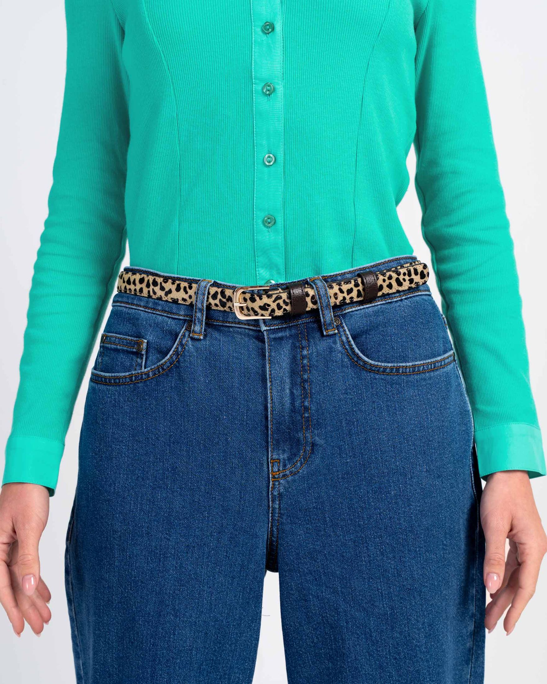 Taylor Animal Print Belt